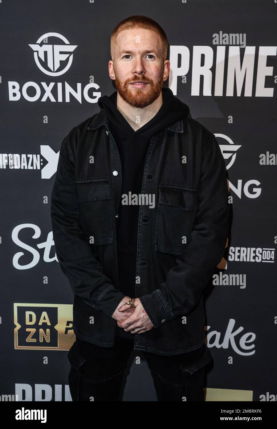 Neil Jones seen attending the KSI vs FaZe Temperrr MF Cruiserweight ...