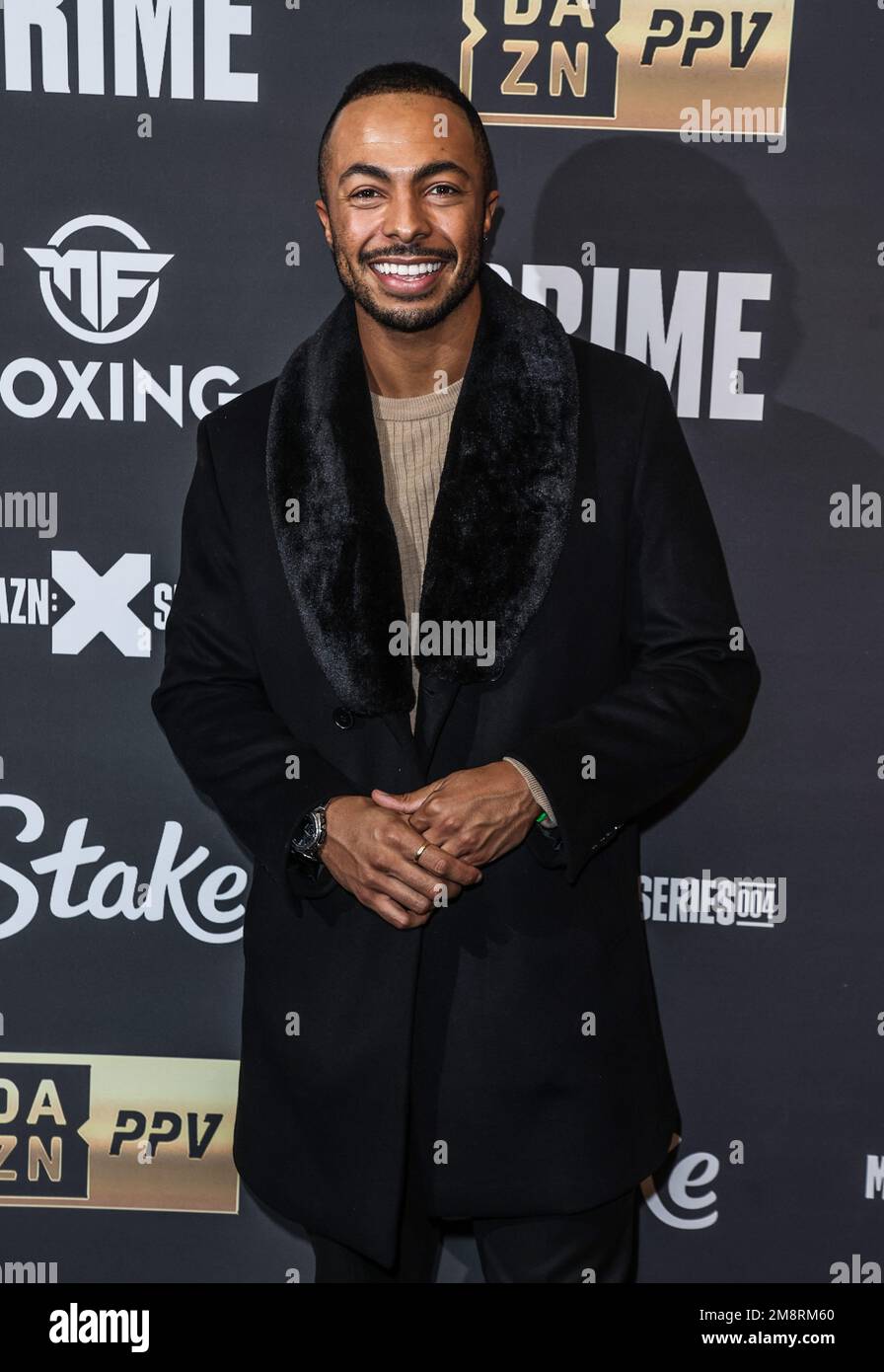 Tyler West seen attending the KSI vs FaZe Temperrr MF Cruiserweight ...