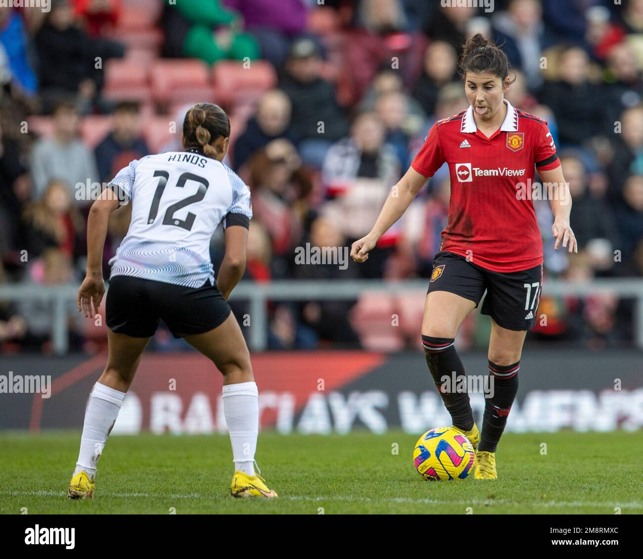 Leigh Sports Village, Manchester, UK. 15th Jan, 2023. Womens Super ...