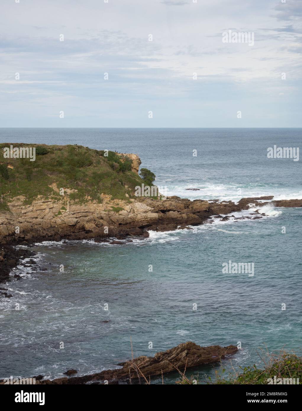 Cabo de Higer in hondarribia basque country Stock Photo - Alamy