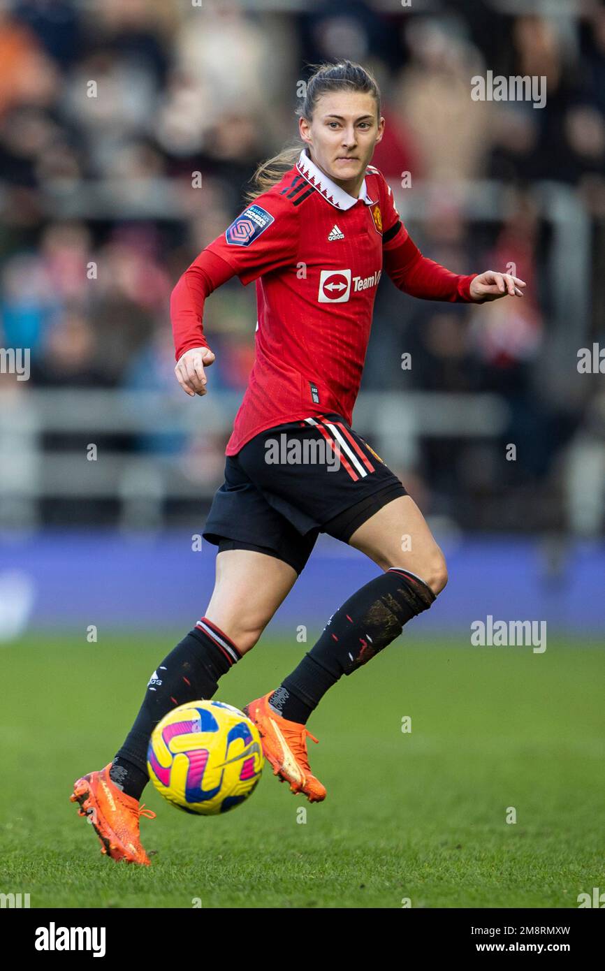 Leigh Sports Village, Manchester, UK. 15th Jan, 2023. Womens Super ...