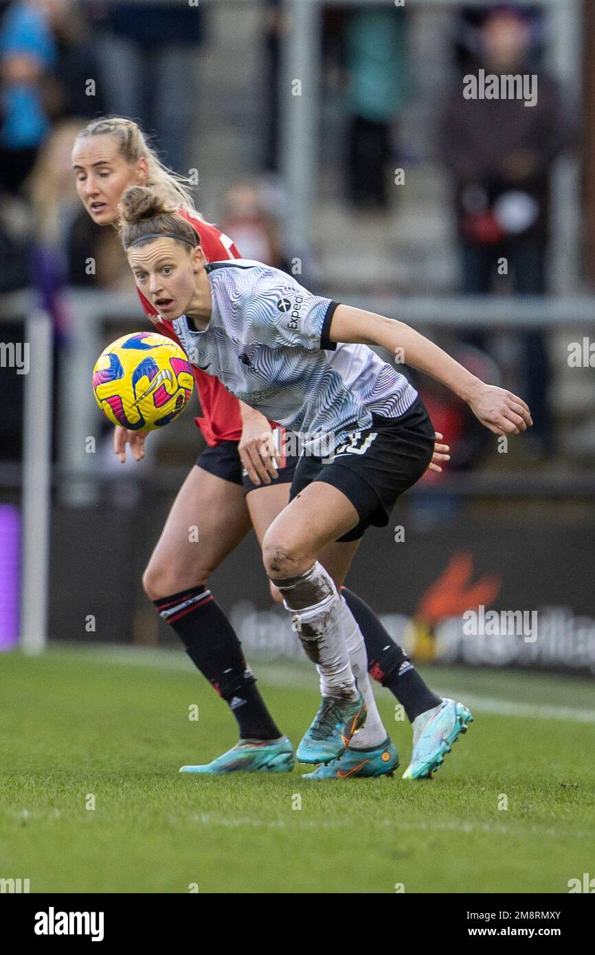 Leigh Sports Village, Manchester, UK. 15th Jan, 2023. Womens Super ...
