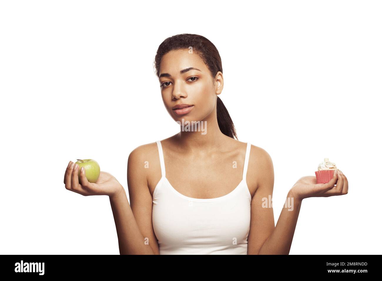 Woman making choice hi-res stock photography and images - Alamy
