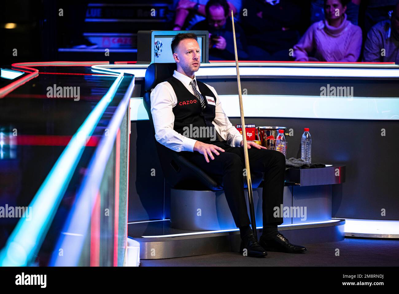 London, UK. 15th Jan, 2023. Judd Trump v Stuart Bingham in Final during ...