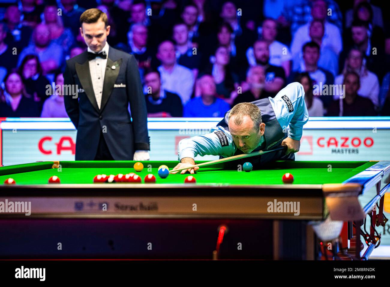 London, UK. 15th Jan, 2023. Judd Trump v Stuart Bingham in Final during ...