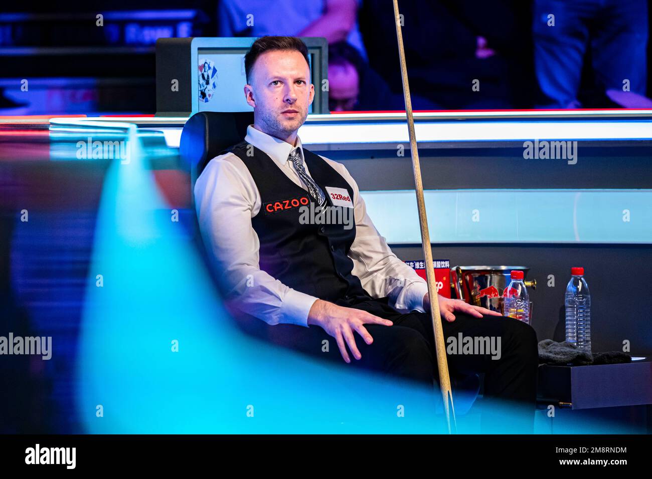 London, UK. 15th Jan, 2023. Judd Trump v Stuart Bingham in Final during ...