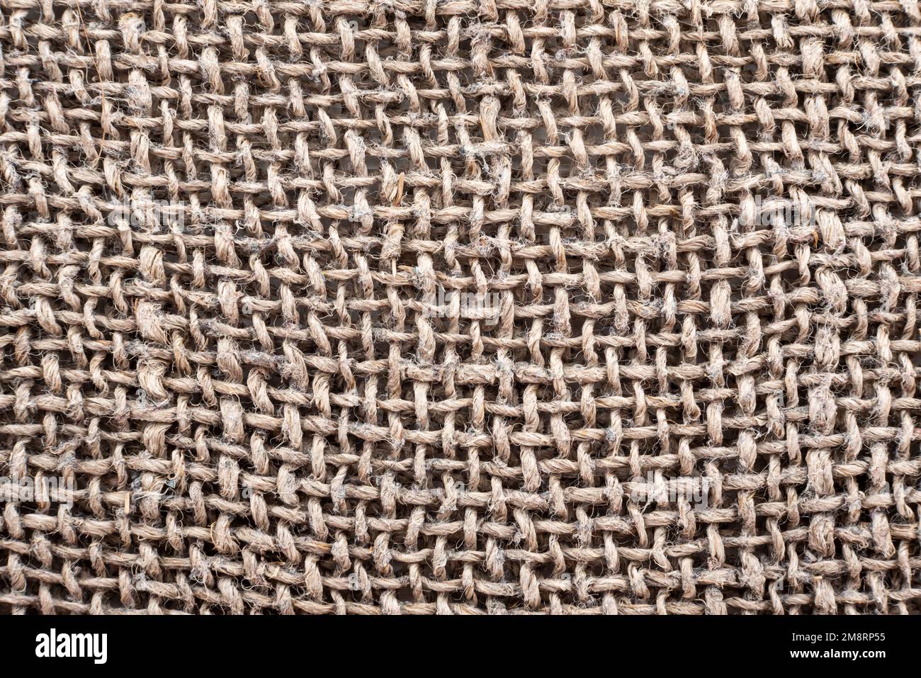 Cloth. The texture of the burlap fabric is close-up. Packaging material. Background Of Burlap ...