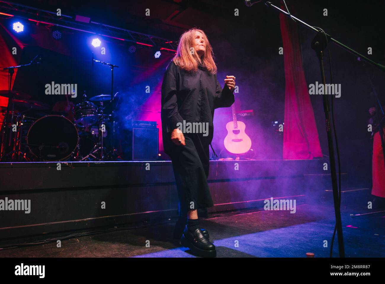 Milan, Italy. 14th Jan, 2023. Nada on stage during Nada - La paura va ...