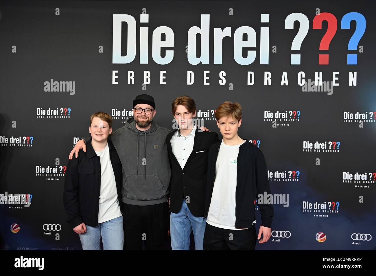 From left to right: Julius WECKAUF (actor), Mark FORSTER (musician ...