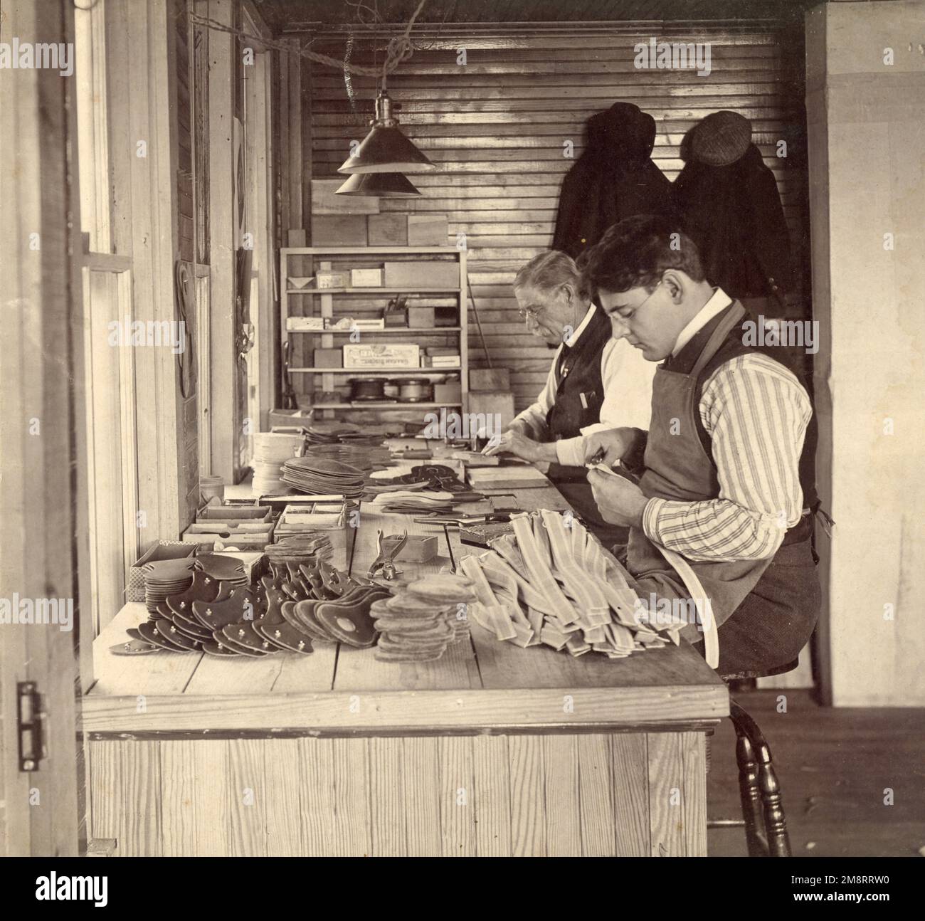 Shoemakers early 1900, Cobblers, Cordwainer, Old Time Shoemaker Stock ...