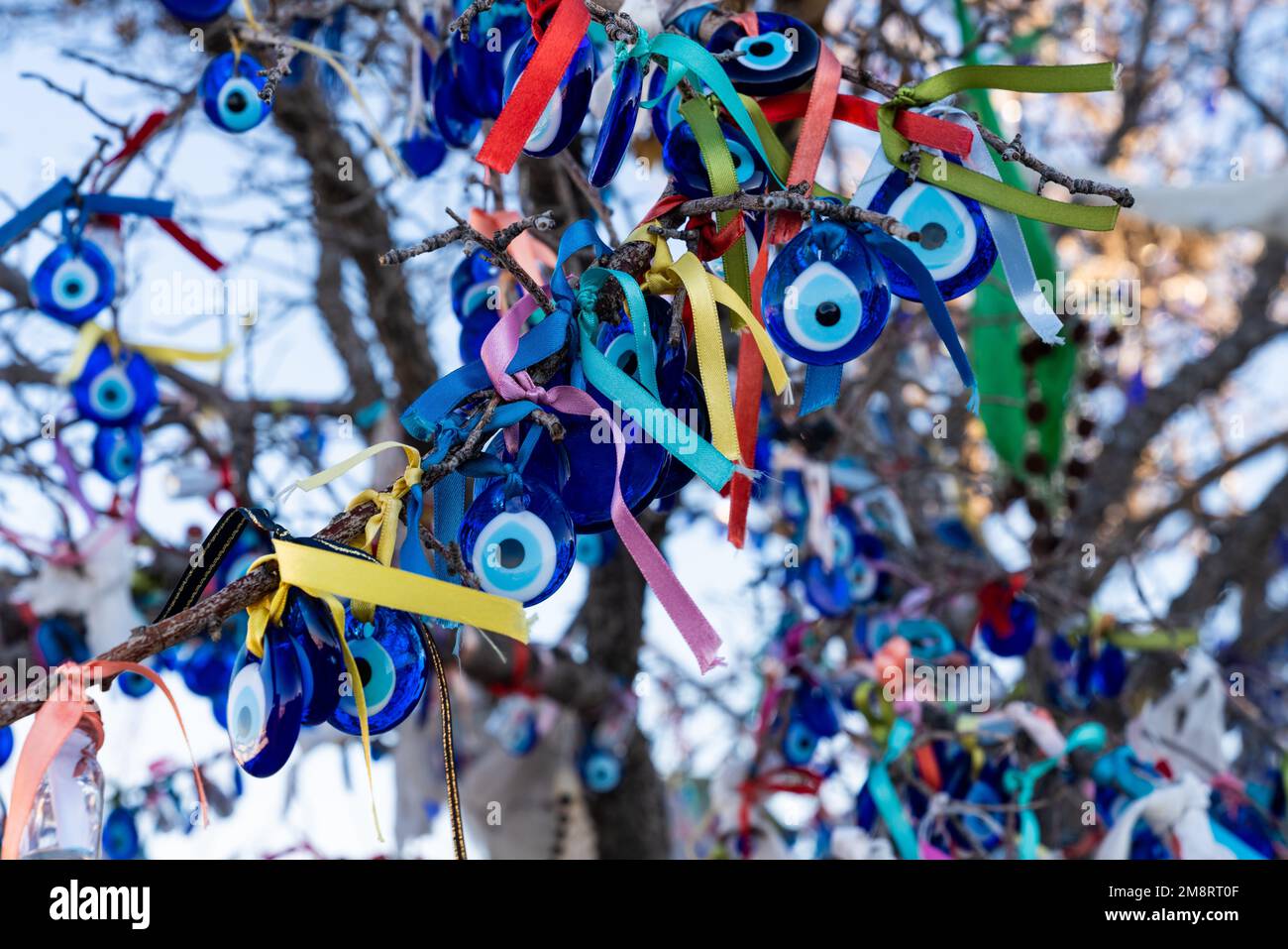 The dove valley wishing tree Stock Photo - Alamy