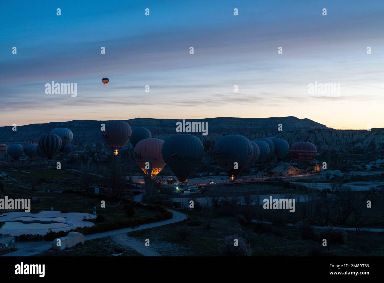 Turkey's hot air balloon Stock Photo - Alamy