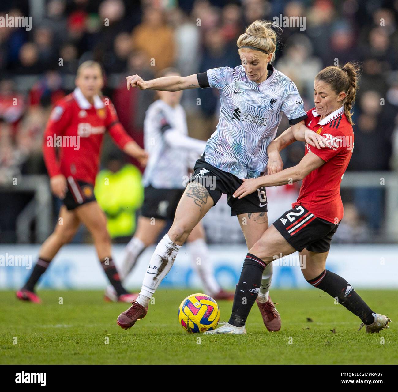 Leigh Sports Village, Manchester, UK. 15th Jan, 2023. Womens Super ...