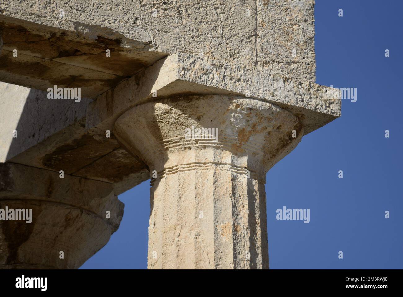 Doric order column of the Temple of Aphaia a symbolic Archaic landmark ...