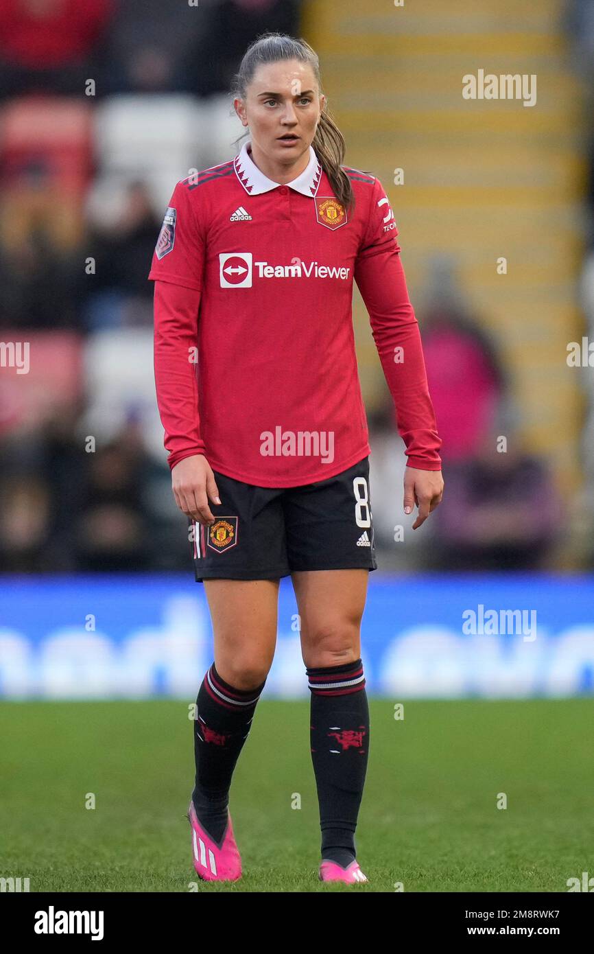 Vilde Boe Risa #8 of Manchester United during the The Fa Women's Super ...