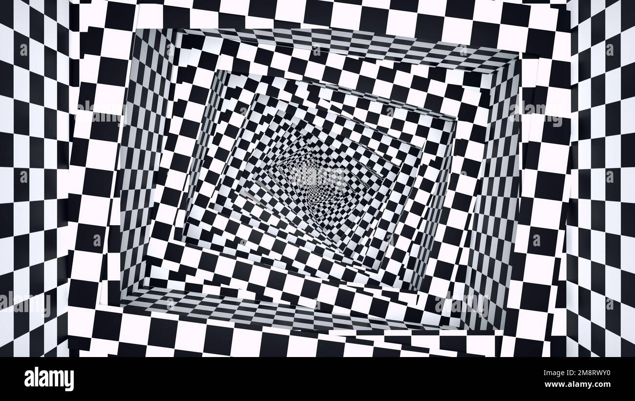 Abstract and optical illusion background Stock Photo - Alamy