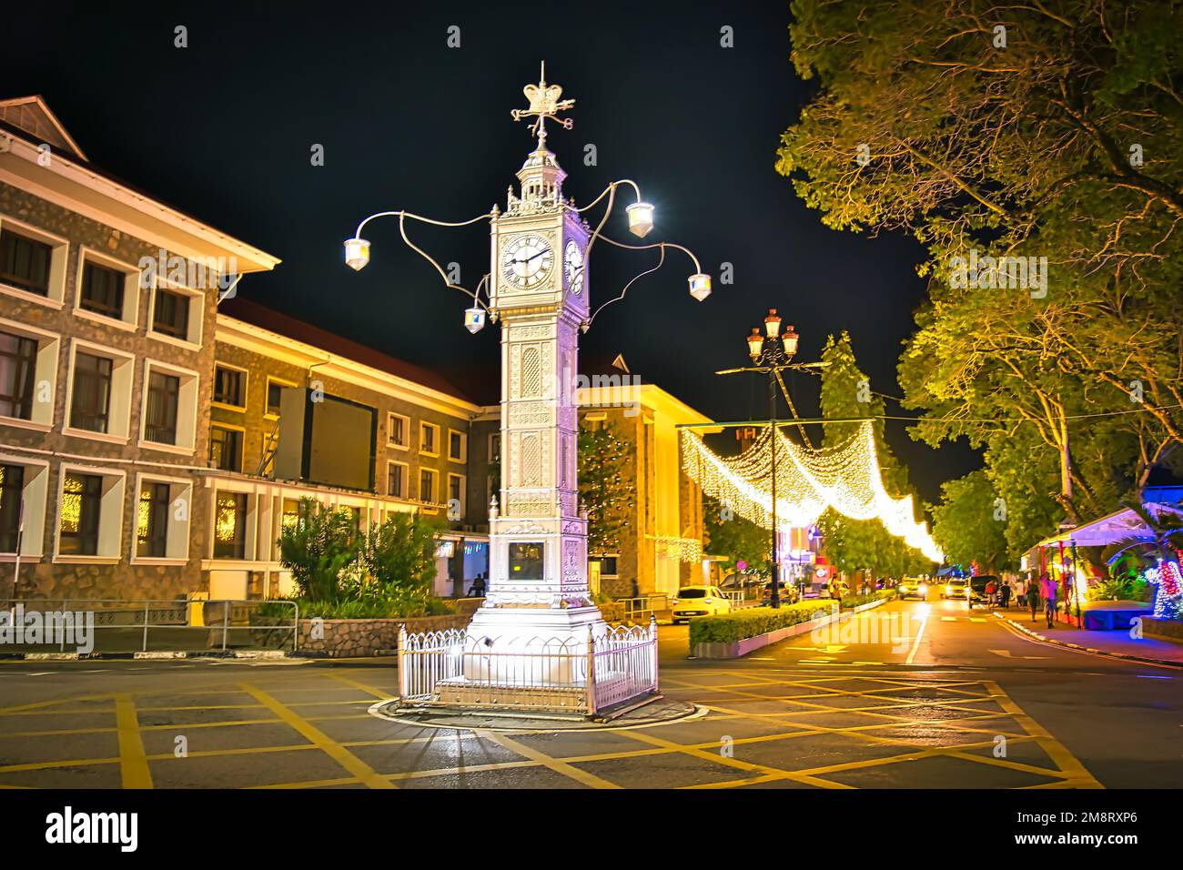 Victoria seychelles street scene hi-res stock photography and images ...