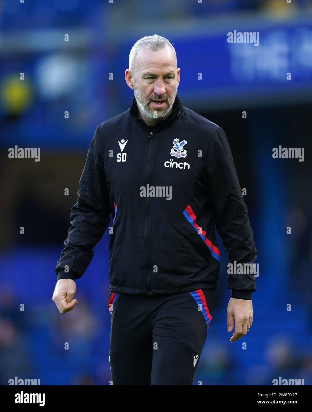 Crystal Palace first team coach Shaun Derry during the Premier League ...