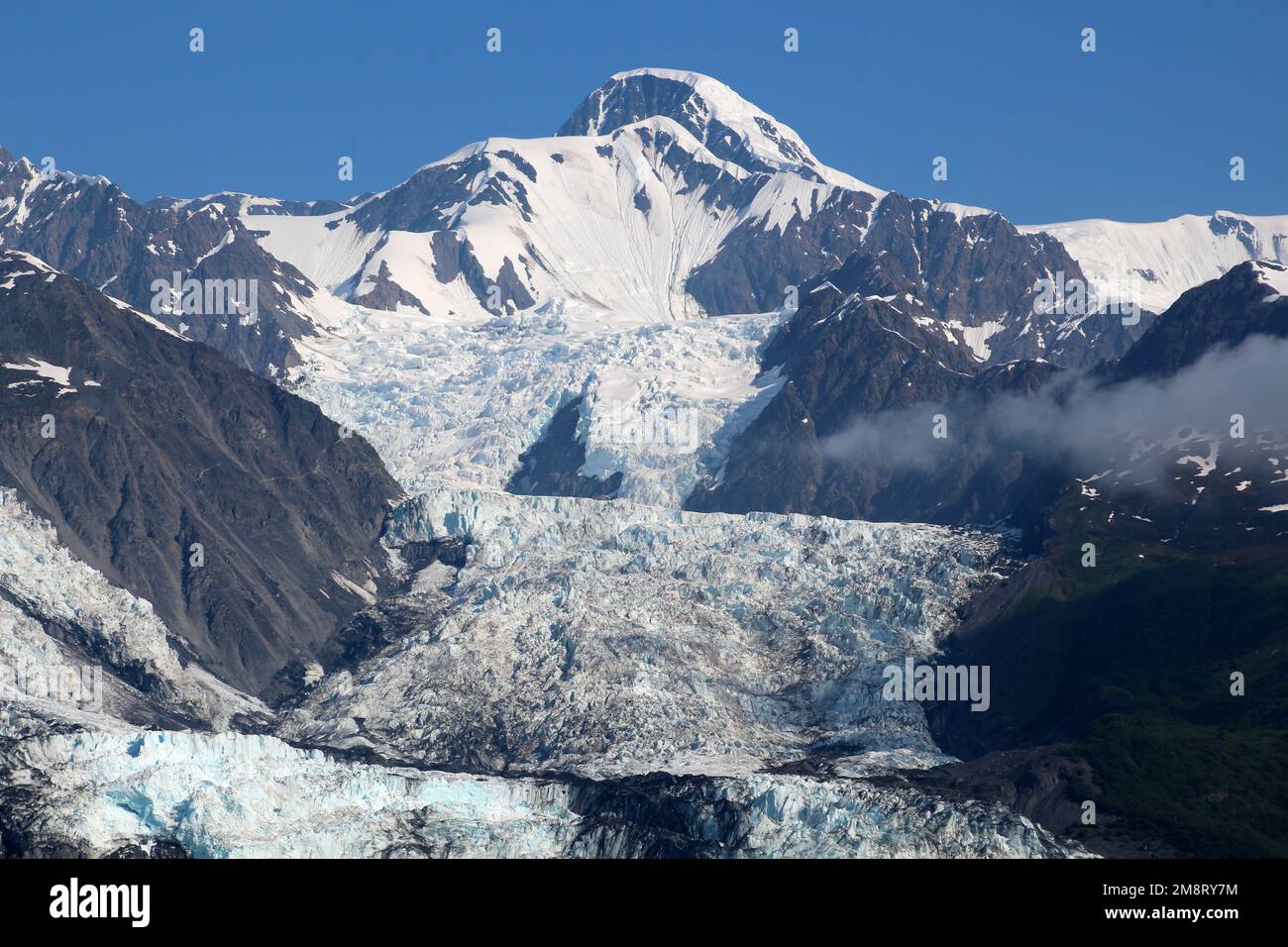 Alaska, Bryn Mawr Glacier in College Fjord-Prince William Sound Stock ...