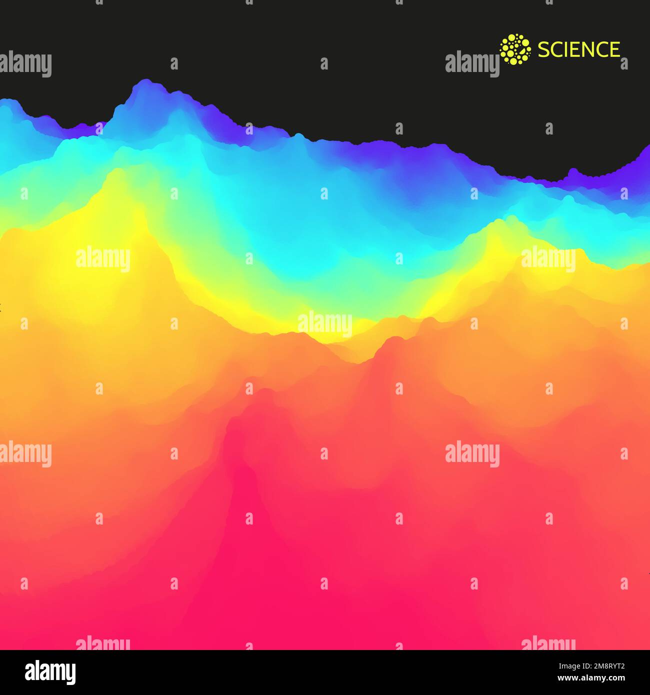Rocky surface landscape Stock Vector Images - Alamy