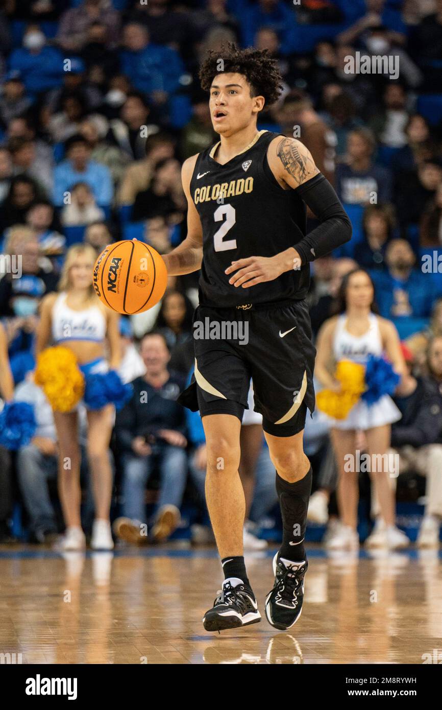 Colorado Buffaloes guard KJ Simpson (2) during a NCAA basketball game ...