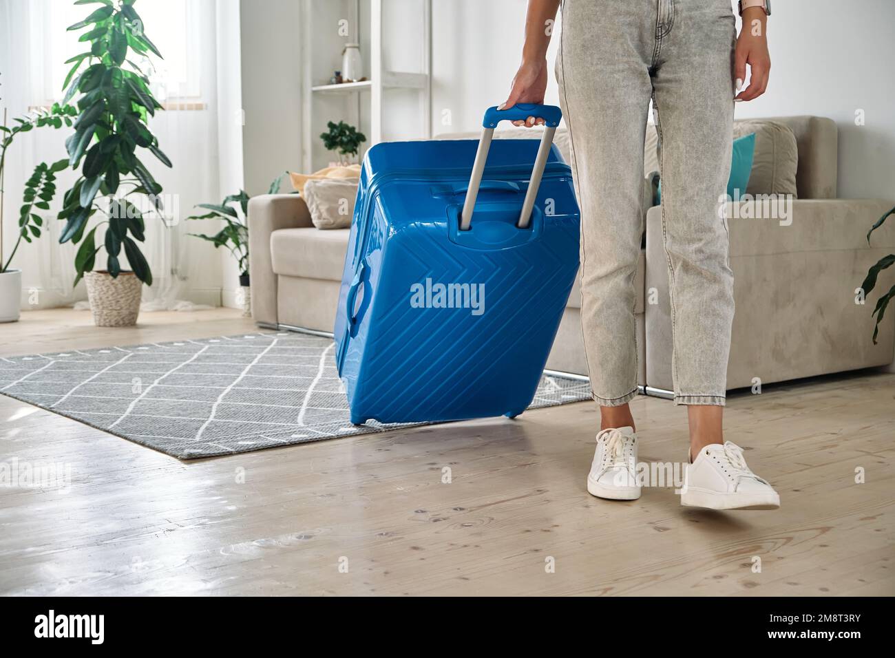 Woman on forced vacation hi-res stock photography and images - Alamy