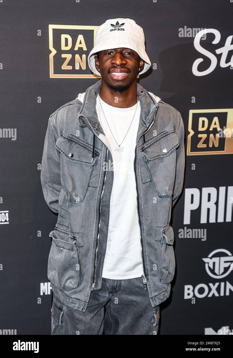 London, UK. 14th Jan, 2023. Tobi Brown attends the KSI vs FaZe Temperrr ...