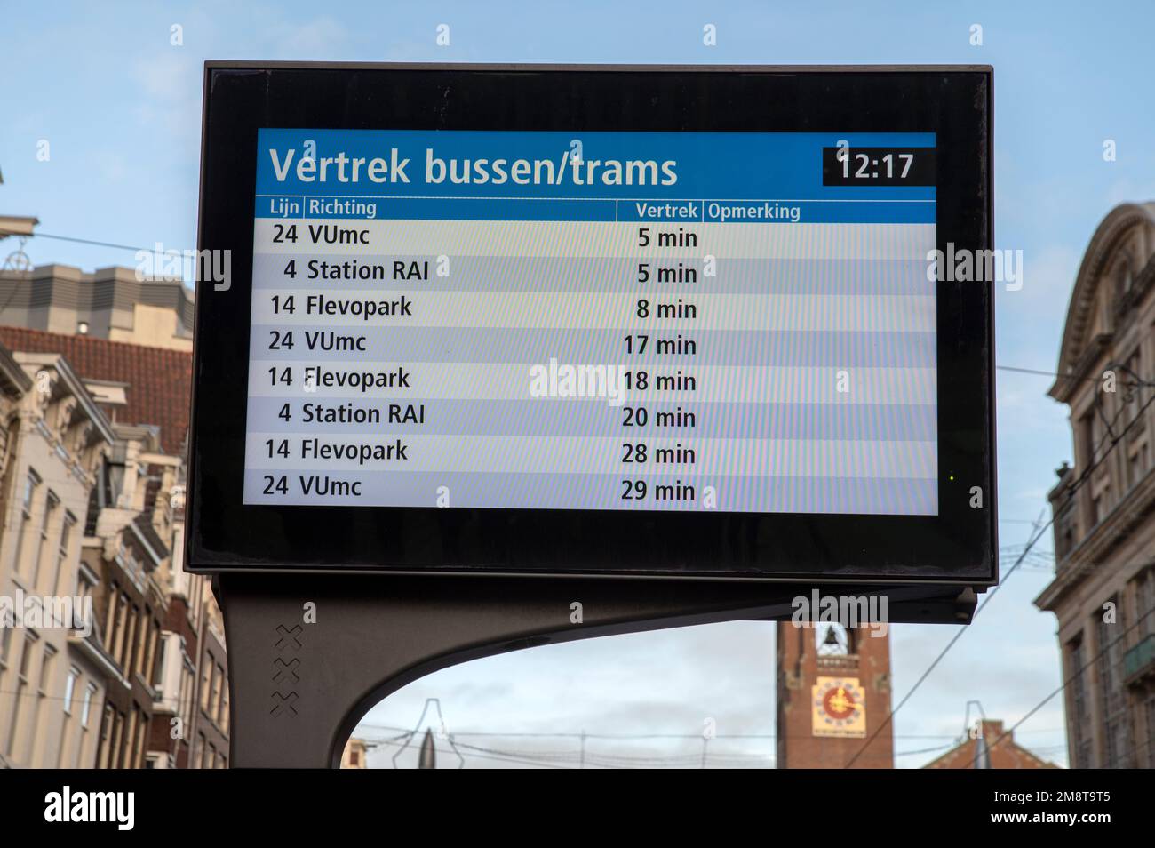 Bus stop time table hi-res stock photography and images - Alamy