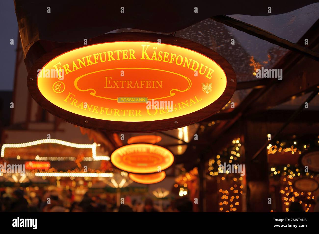 Festive Signage at the German Markets Winter 2022 Stock Photo - Alamy