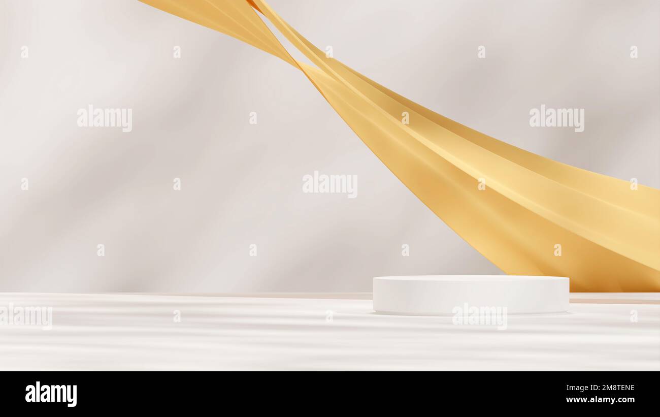 A beautiful minimalistic design of geometric frames and podiums for ...