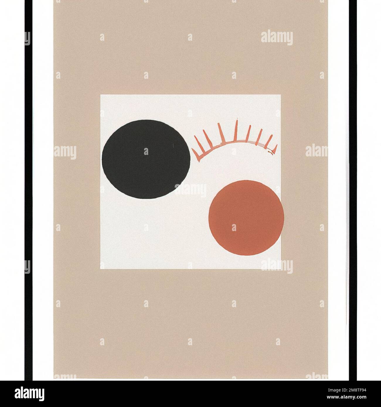 An abstract illustration for a poster Stock Photo - Alamy