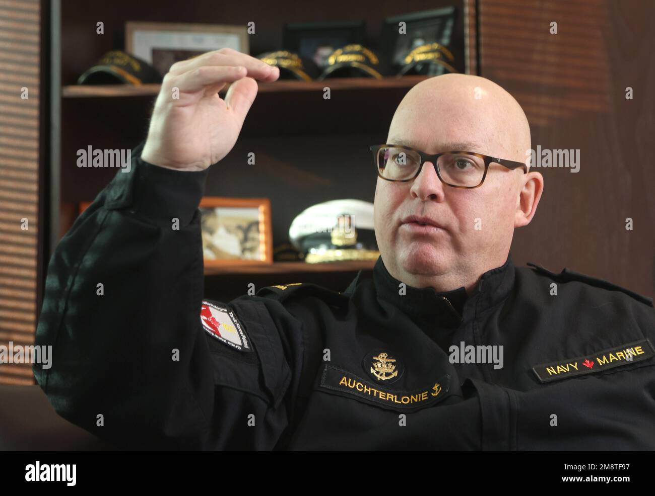 Commander of the Canadian Joint Operations Command (CJOC) Vice-Admiral ...