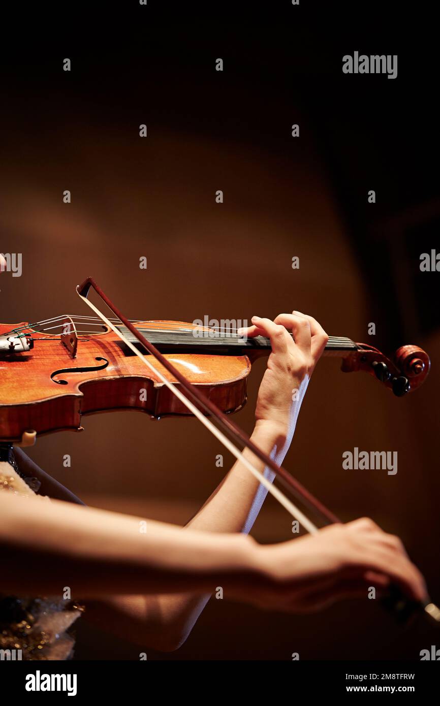 Violinist player hi-res stock photography and images - Alamy