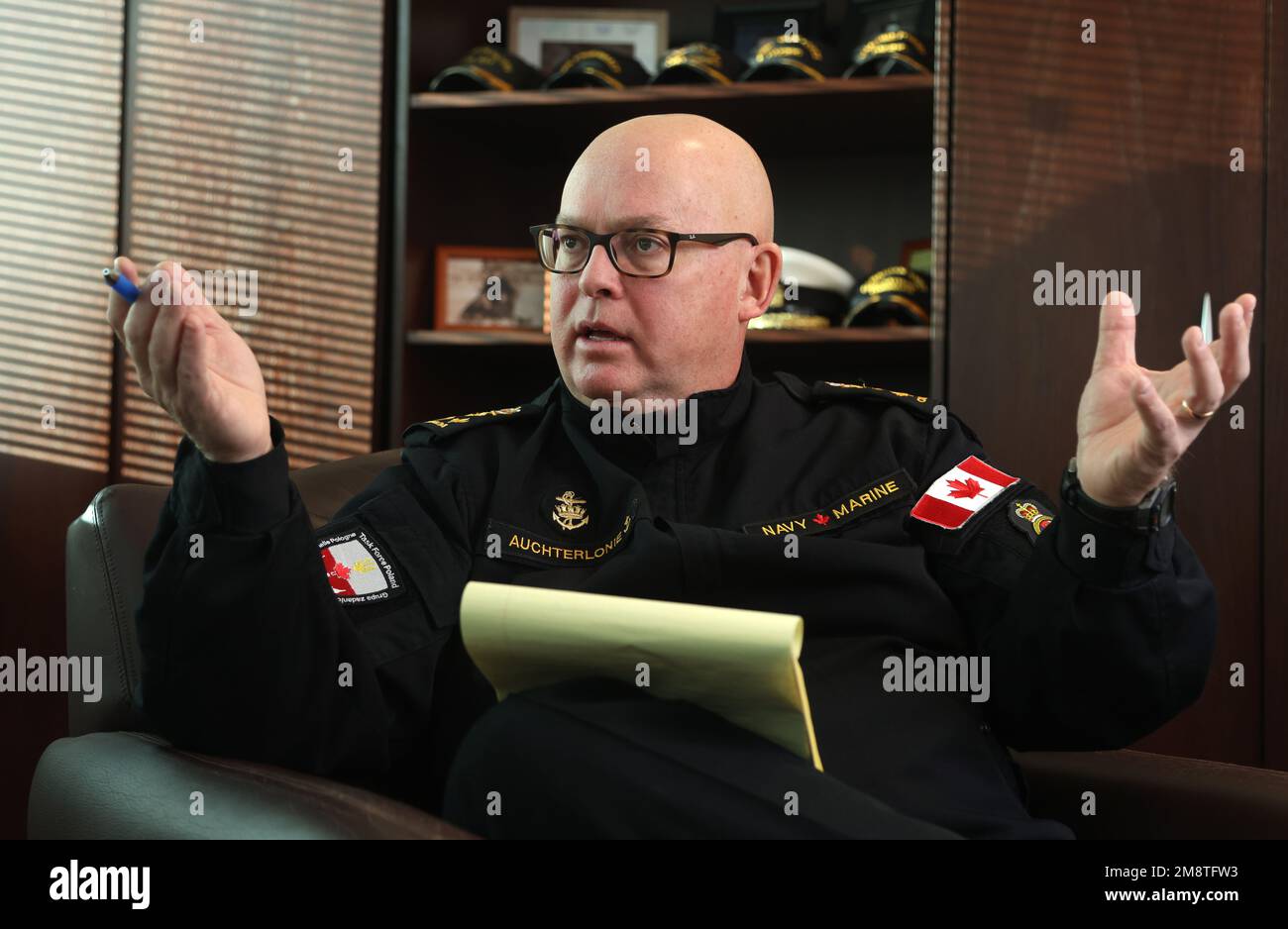 Commander of the Canadian Joint Operations Command (CJOC) Vice-Admiral ...