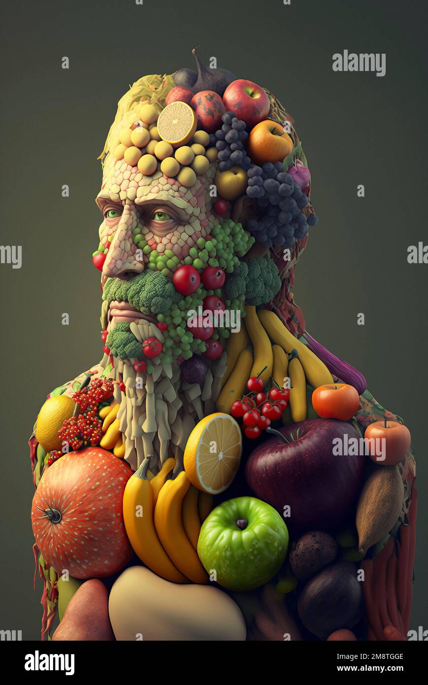 Anthropomorphic fruit man hi-res stock photography and images - Alamy