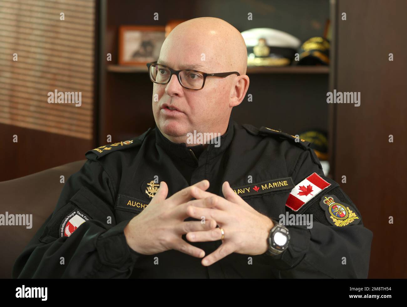 Commander of the Canadian Joint Operations Command (CJOC) Vice-Admiral ...