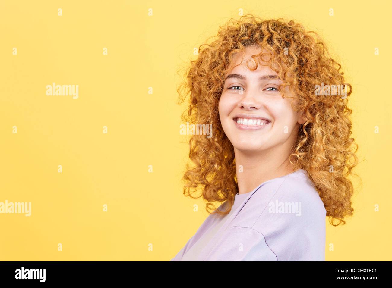 Turn and smile hi-res stock photography and images - Alamy