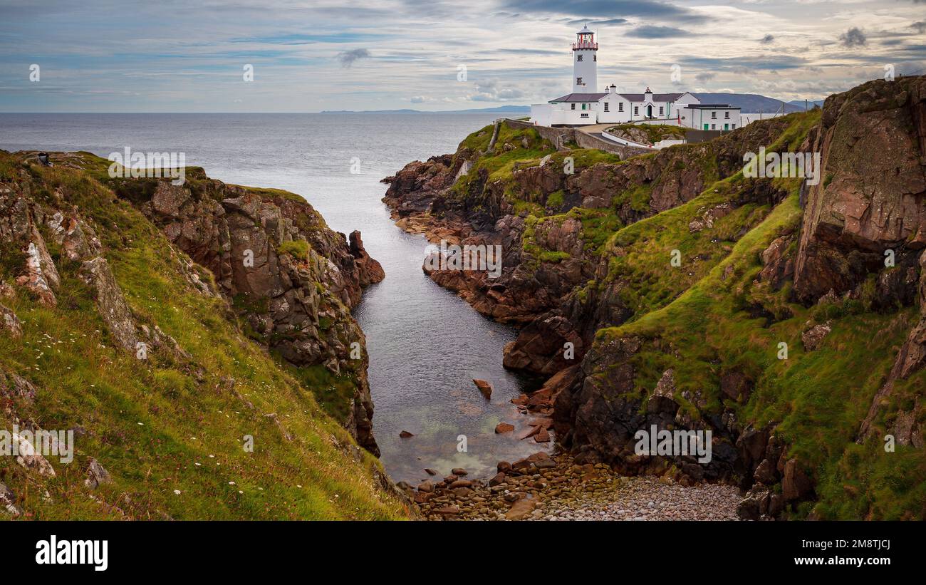 The Fanad Head Lighthouse in Ireland Stock Photo - Alamy