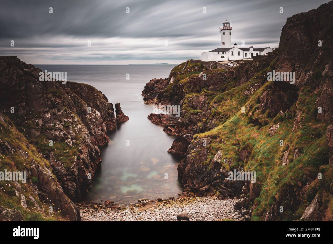The Fanad Head Lighthouse in Ireland Stock Photo - Alamy