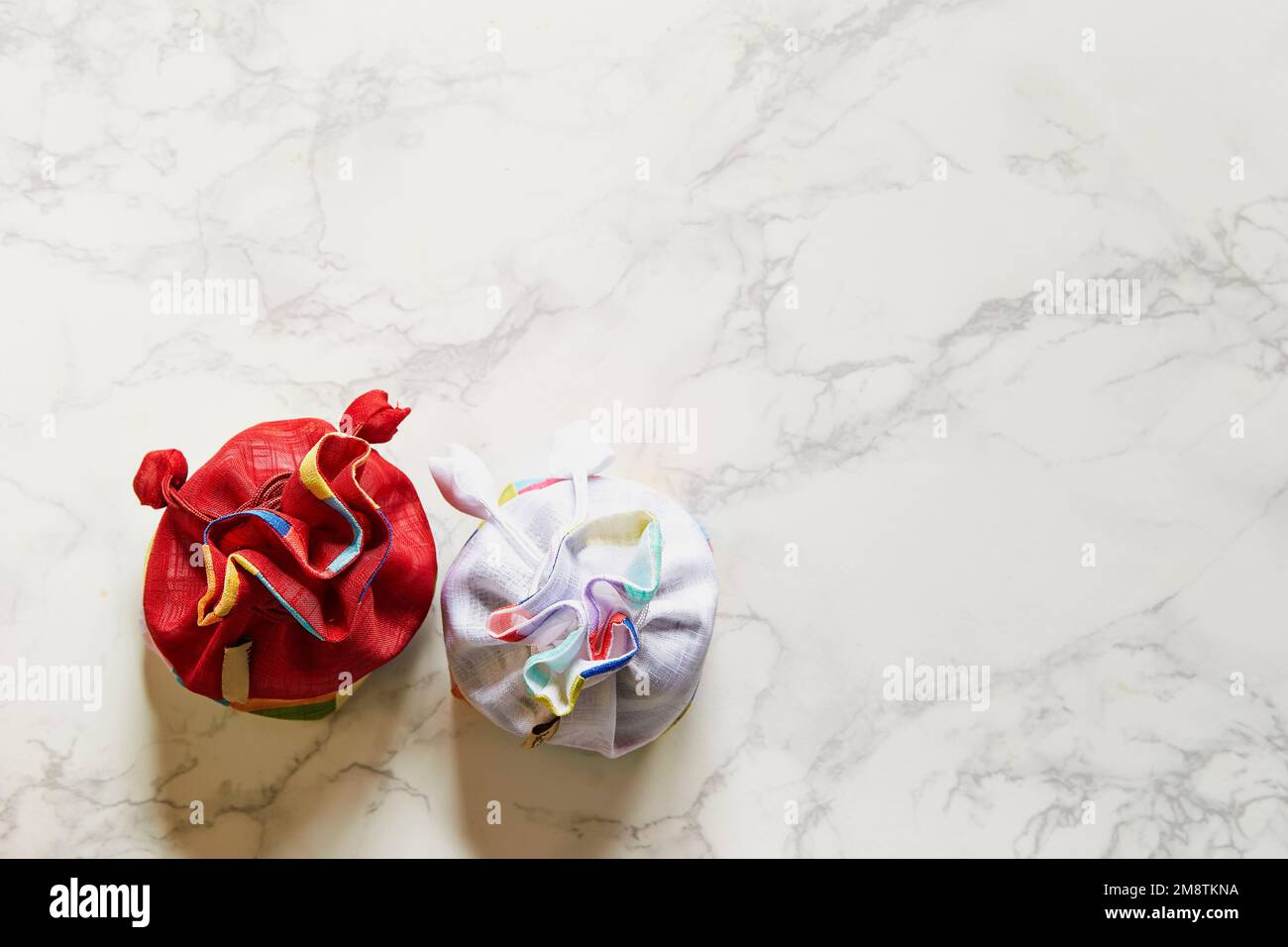 Korean traditional gift wrapping, holiday gift Stock Photo - Alamy