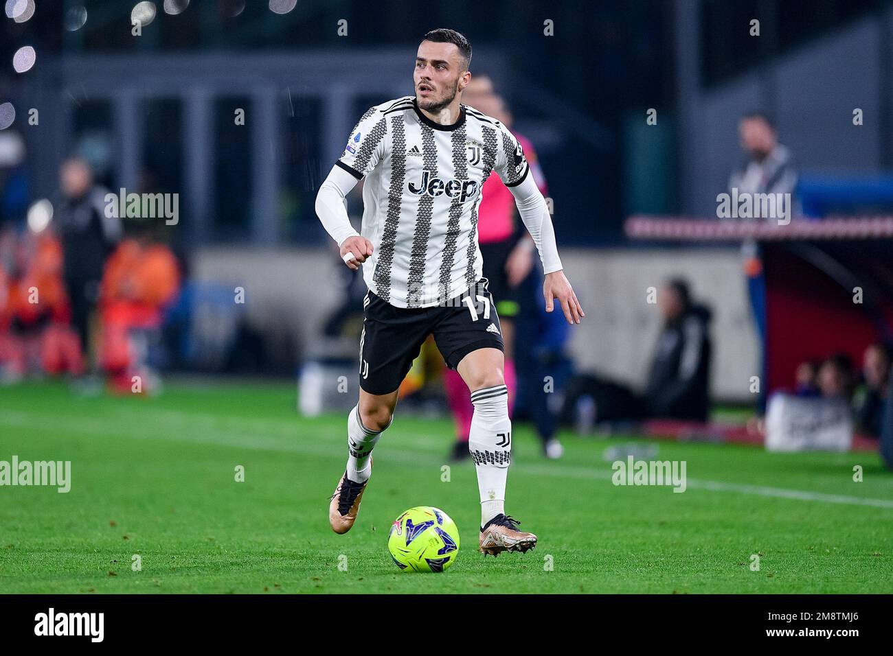Filip Kostic of Juventus FC during the Serie A match between Napoli and ...