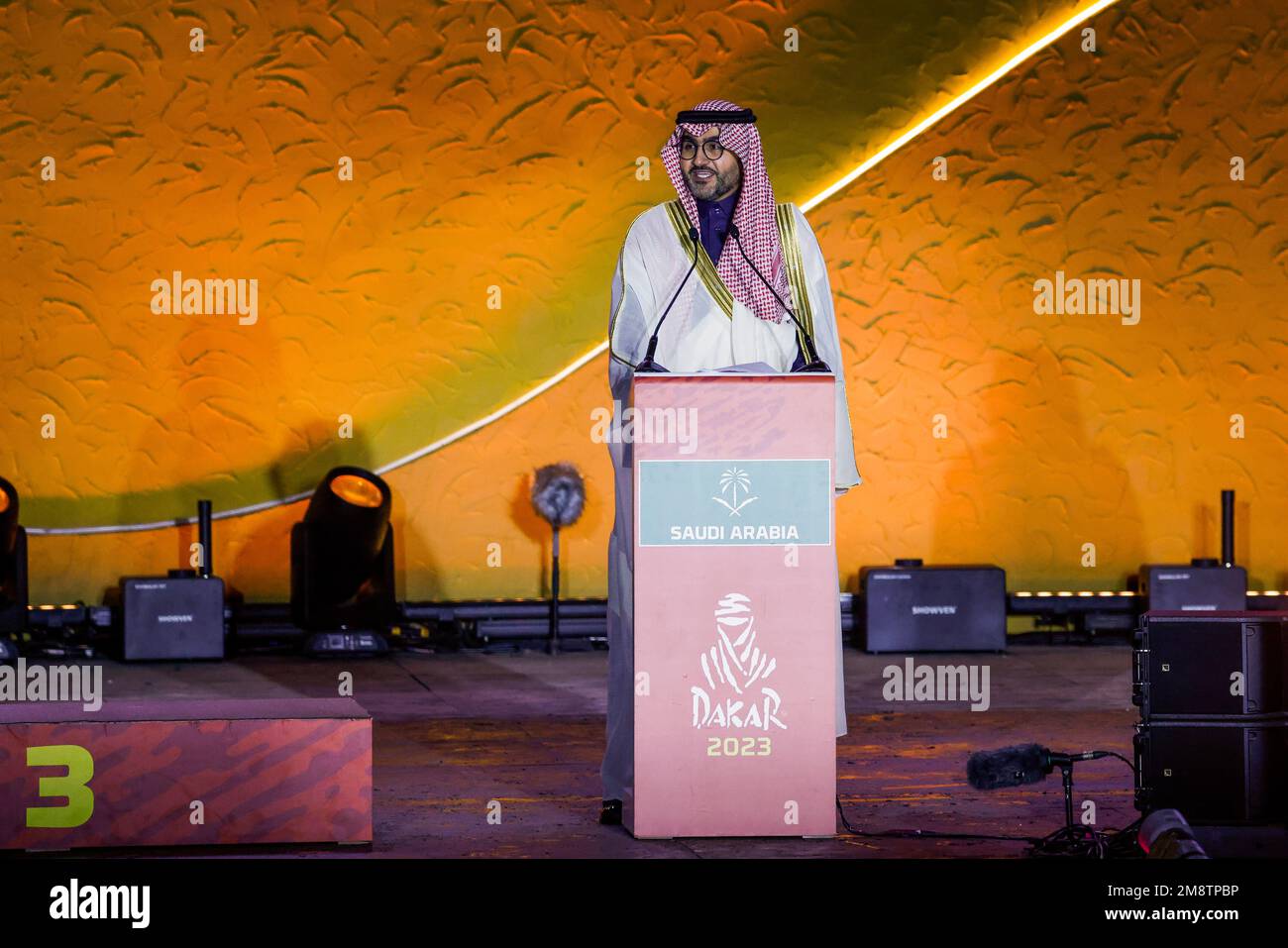 His Excellency Bader Al-Qadi, Deputy Minister of Sports, portrait ...