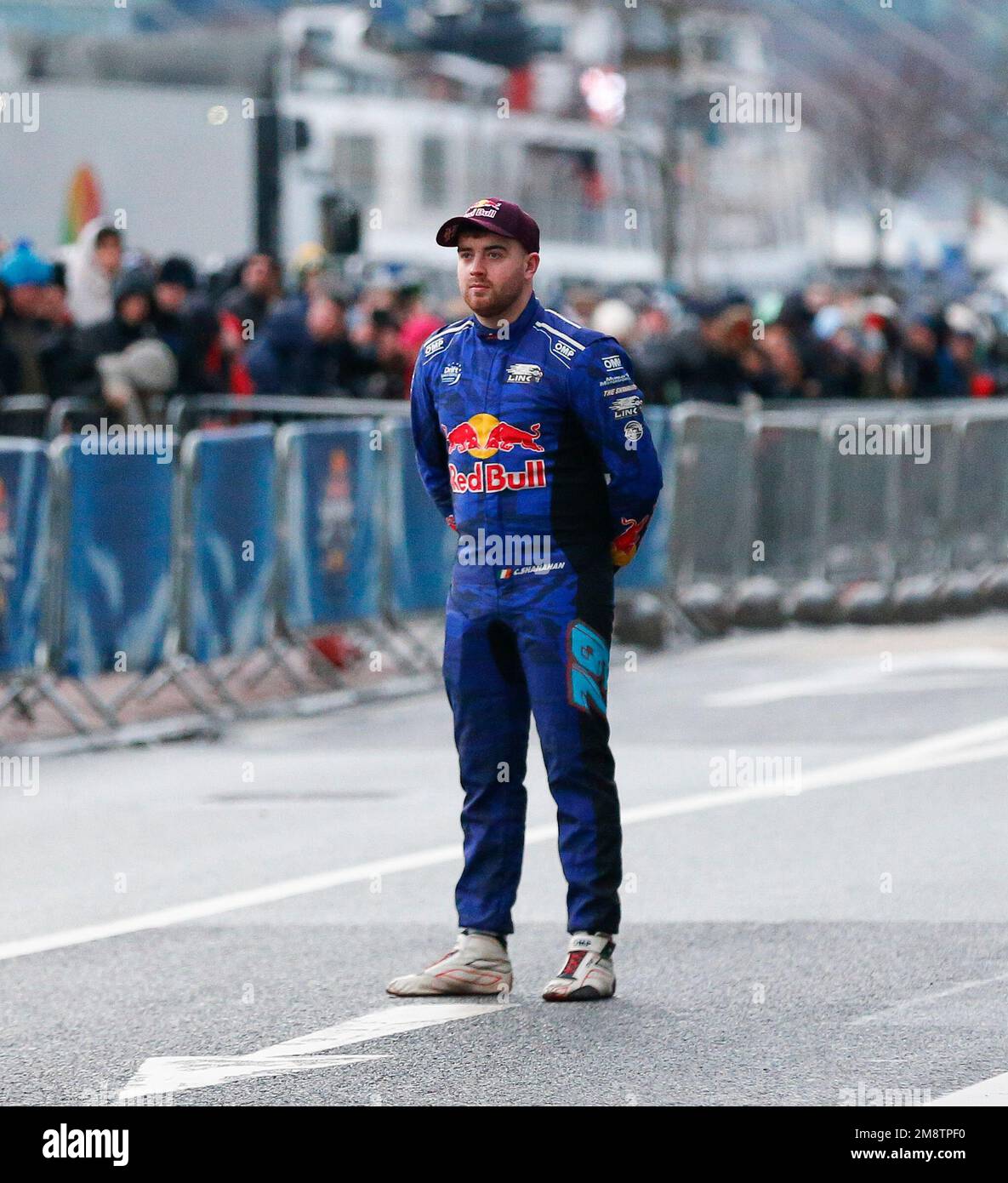 North Wall Quay, Dublin, Ireland. 15th Jan, 2023. Red Bull Showrun ...