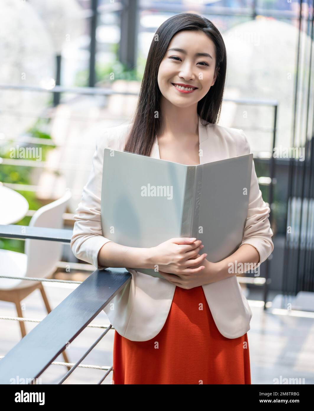 Business lady at work Stock Photo - Alamy
