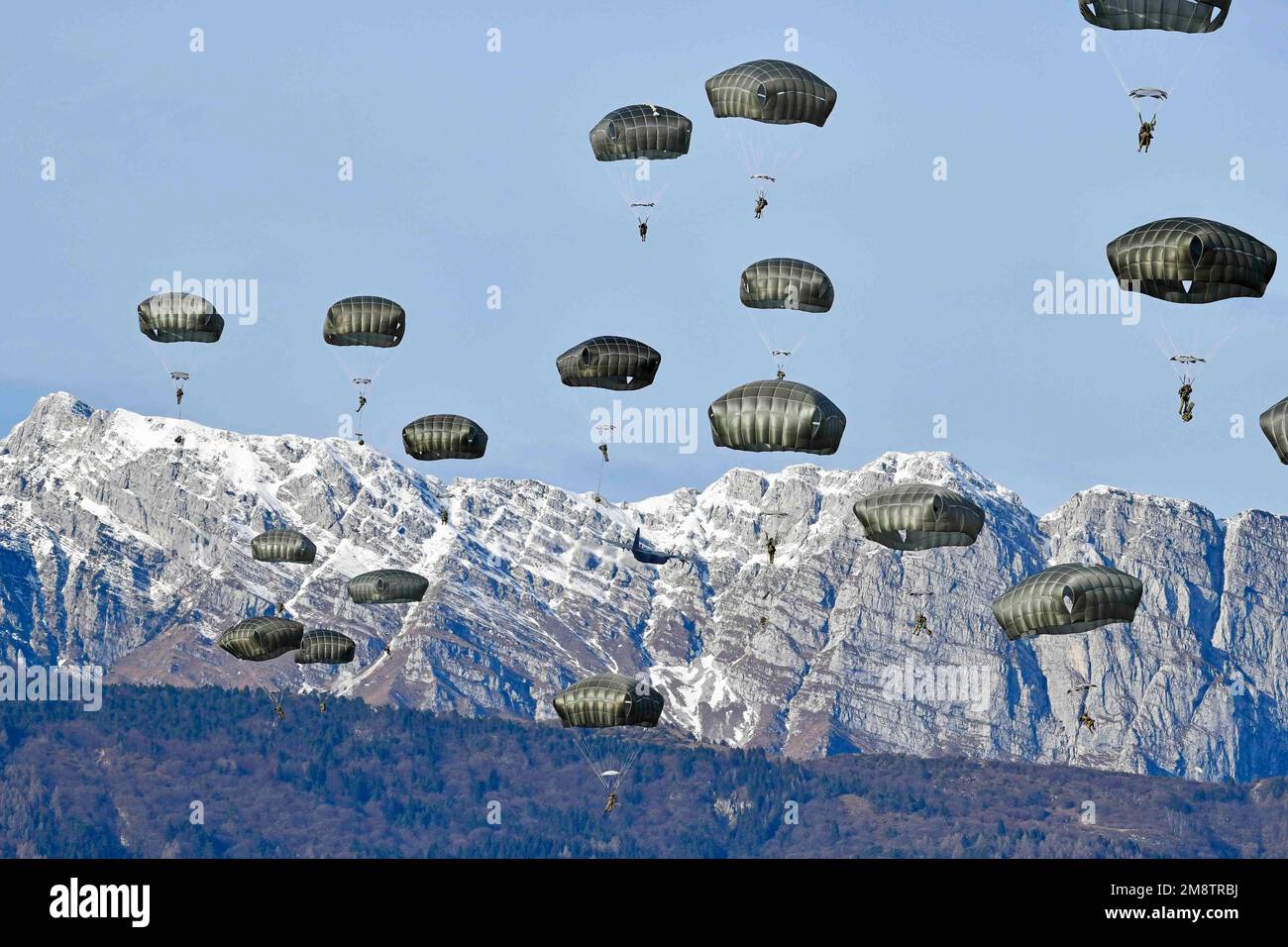 Pordenone, Italy. 11th Jan, 2023. U.S. Army Paratroopers assigned to ...