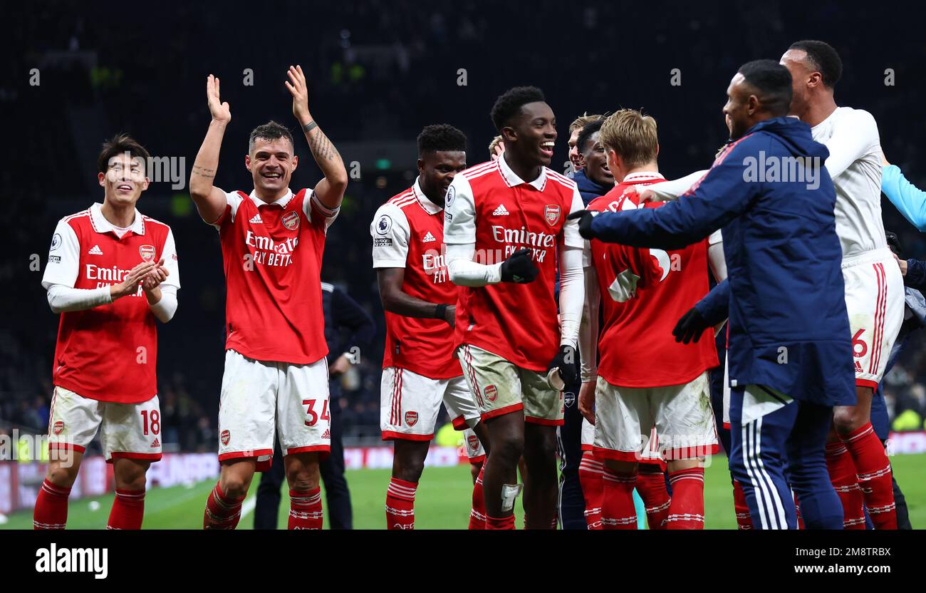 Arsenal tottenham players 2022 hi-res stock photography and images - Alamy