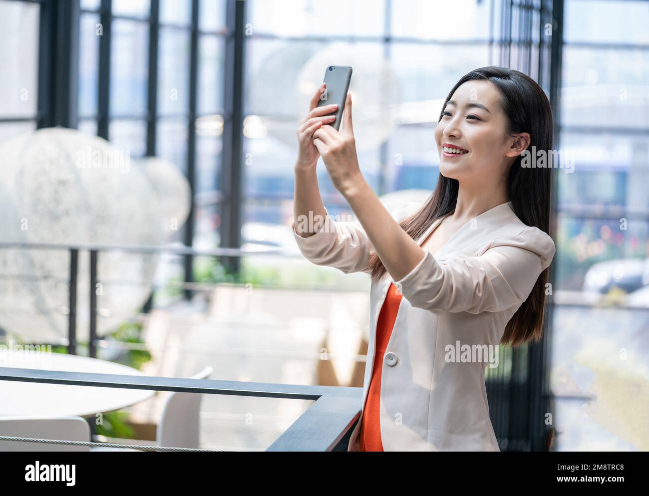 Cell phones at work place hi-res stock photography and images - Alamy