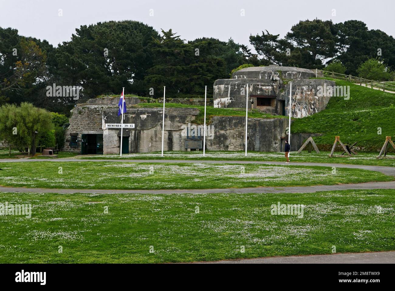 Fort de la Cite d'Alet, 39-45 Mémorial, WW II, Saint-Malo, Ille-et ...