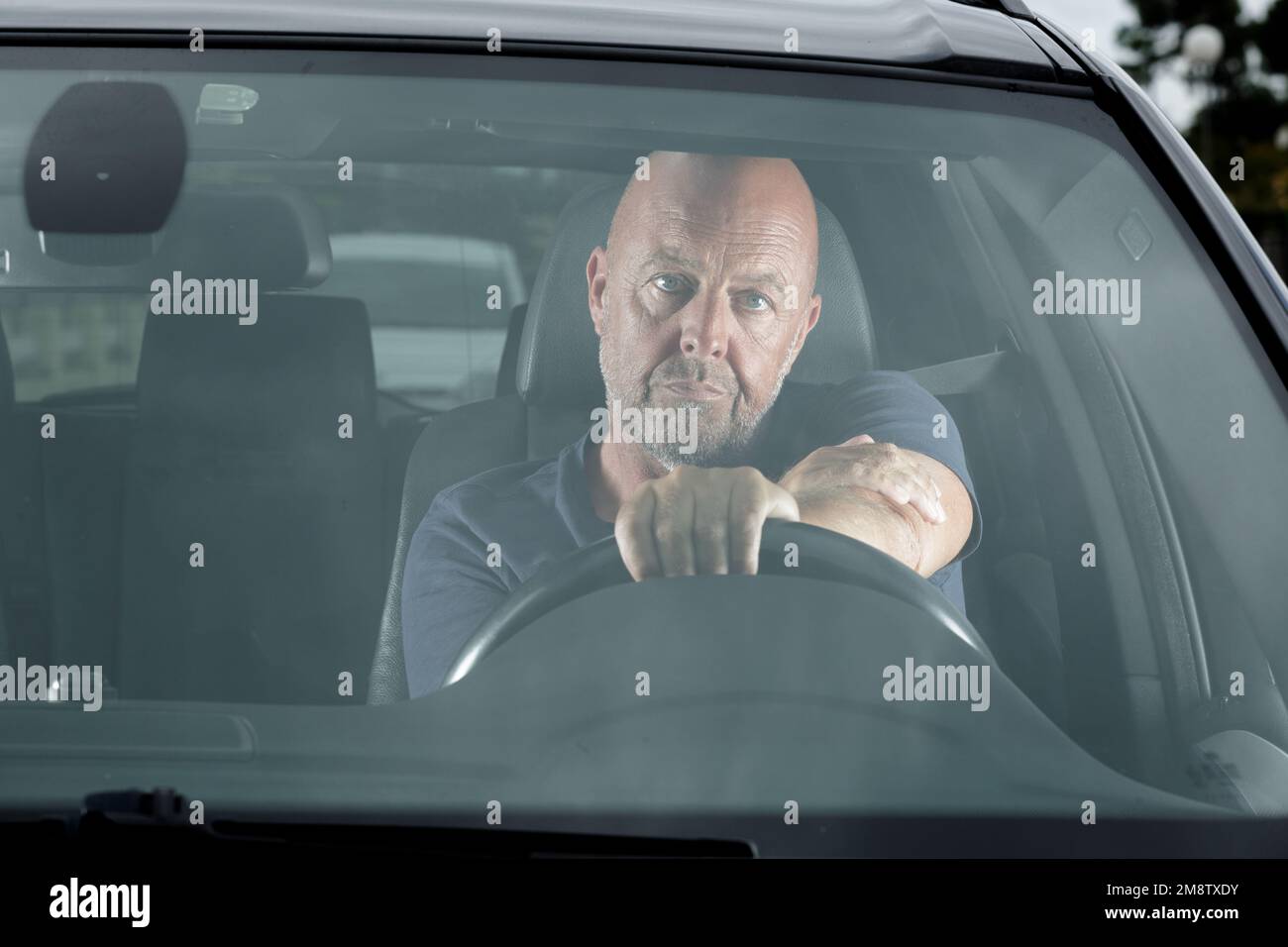 Road rage young man hi-res stock photography and images - Alamy