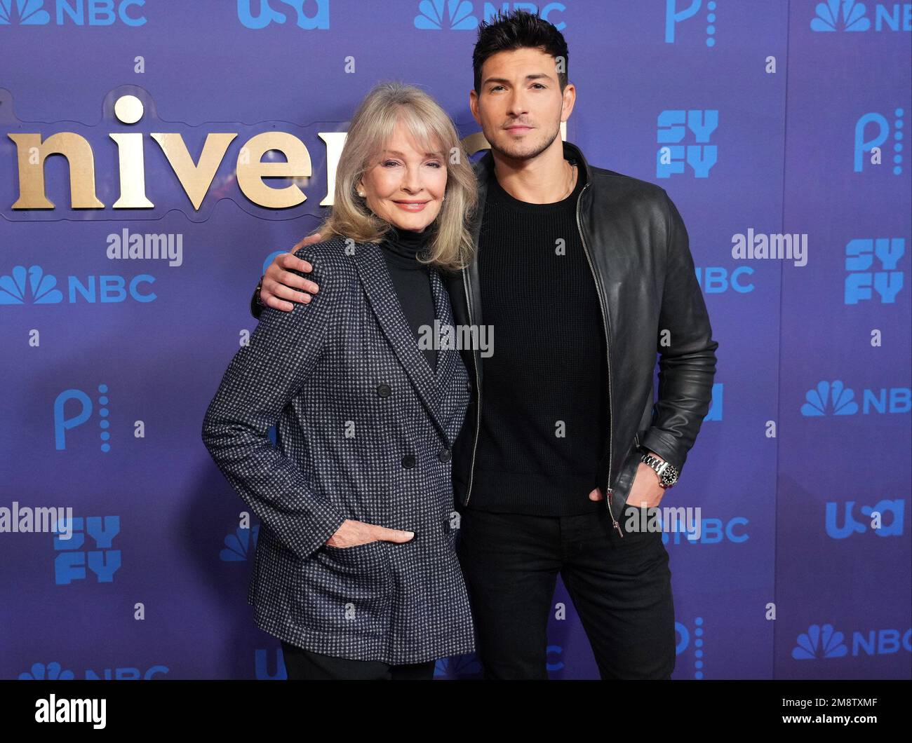 (L-R) Deidre Hall and Robert Scott Wilson at the 2023 NBCUNIVERSAL ...